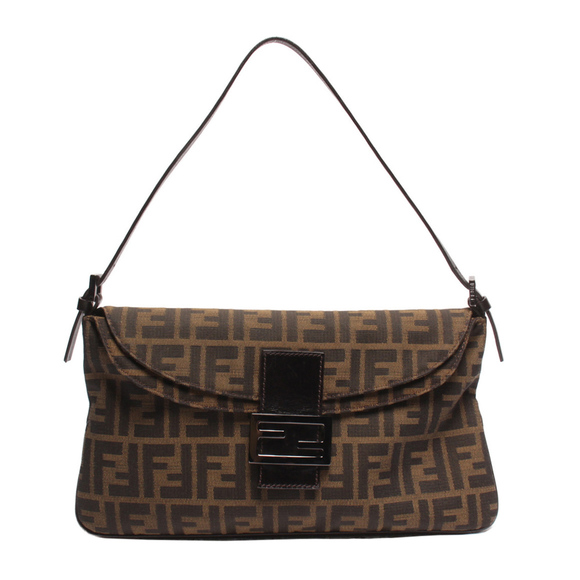 Fendi | Bags | Fendi One Shoulder Bag Mamma Bucket Zucca Brown | Poshmark
